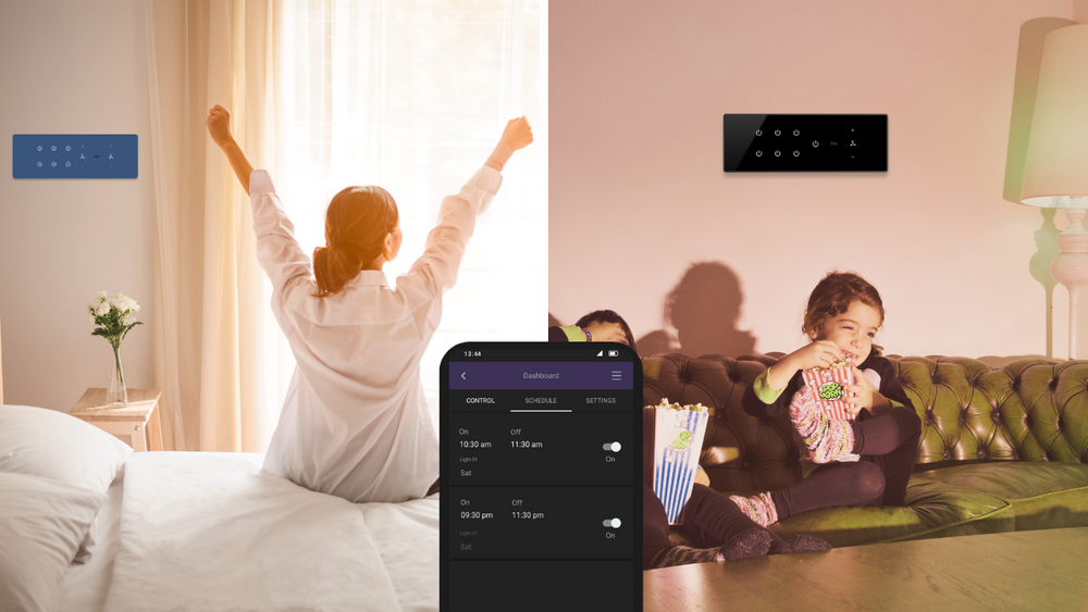 Smart Touch Switches for Renters’ Homes | Simple Home Automation Wi-Fi
