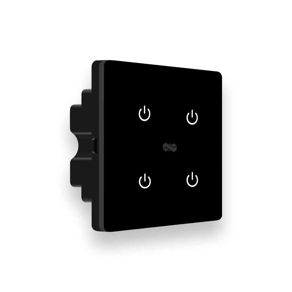 2 Gang IR Remote & Wifi Touch Switch | iotics technology